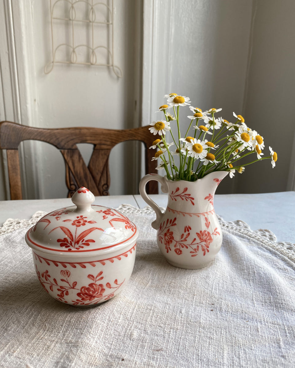 Red Flower Pitcher – The Gentle Witch